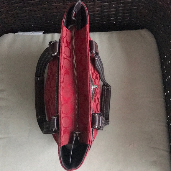 Coach | Bags | Coach Crimson G960f3973 Shoulder Bag Red | Poshmark